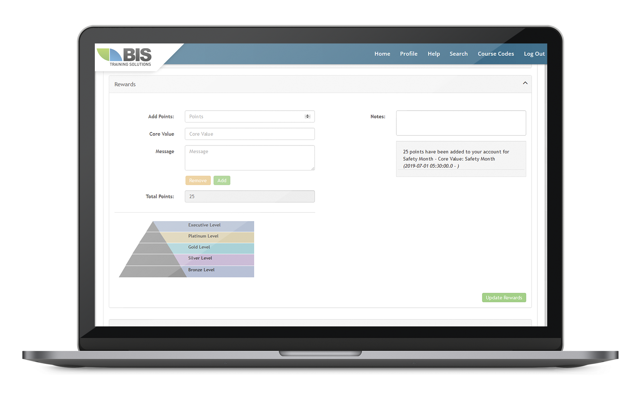 Rewards-Laptop | BIS Safety Software